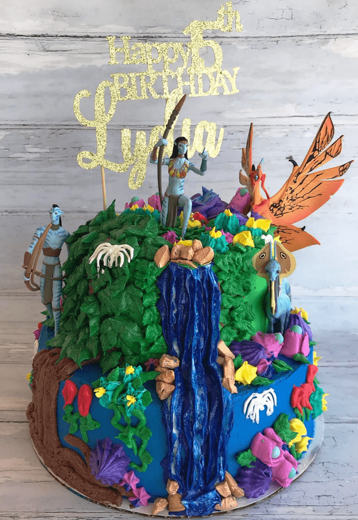 Avatar Cake Birthday Cake Ideas Images (Pictures)