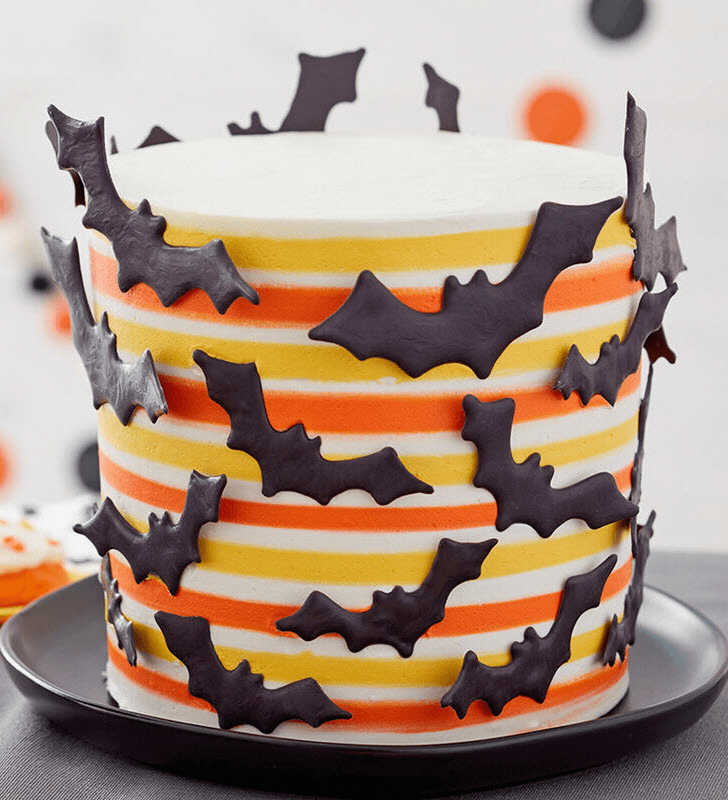 Bat Birthday Cake Ideas Images (Pictures)