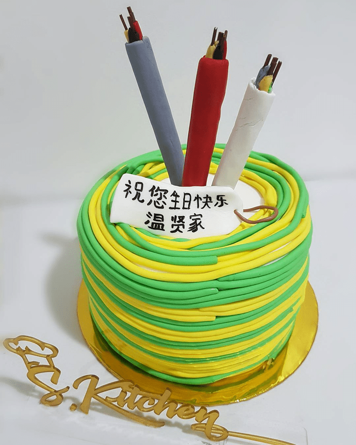 Cable Birthday Cake Ideas Images (Pictures)
