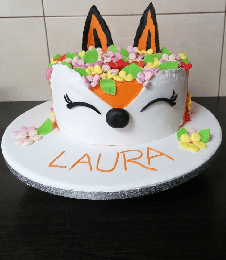 Fox Birthday Cake Ideas Images (Pictures)