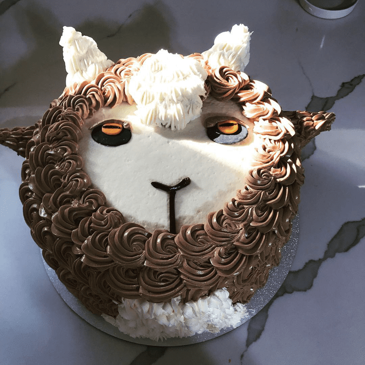 Goat Birthday Cake Ideas Images (Pictures)