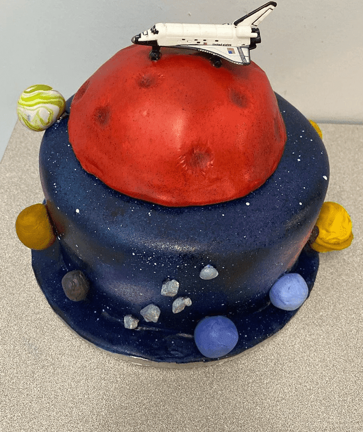Mars Birthday Cake Ideas Images (Pictures)