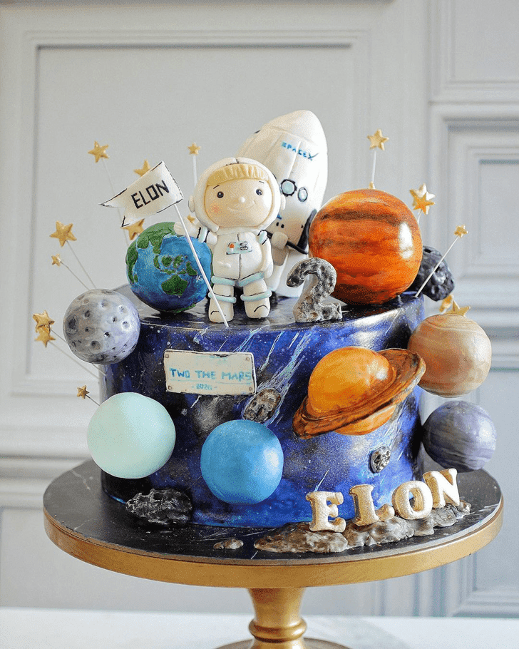 Mars Birthday Cake Ideas Images (Pictures)