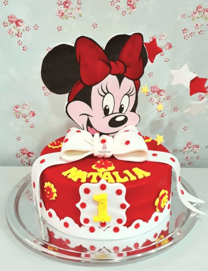 Minnie Mouse Birthday Cake Ideas Images (Pictures)