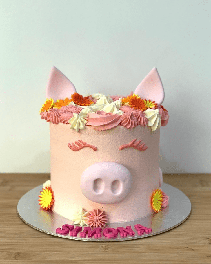 Pig Birthday Cake Ideas Images (Pictures)