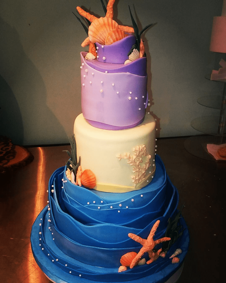 Starfish Birthday Cake Ideas Images (Pictures)