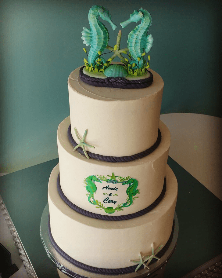 Starfish Birthday Cake Ideas Images (Pictures)