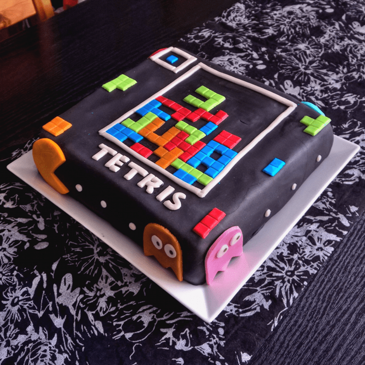 Tetris Birthday Cake Ideas Images (Pictures)