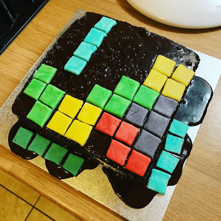 Tetris Birthday Cake Ideas Images (Pictures)