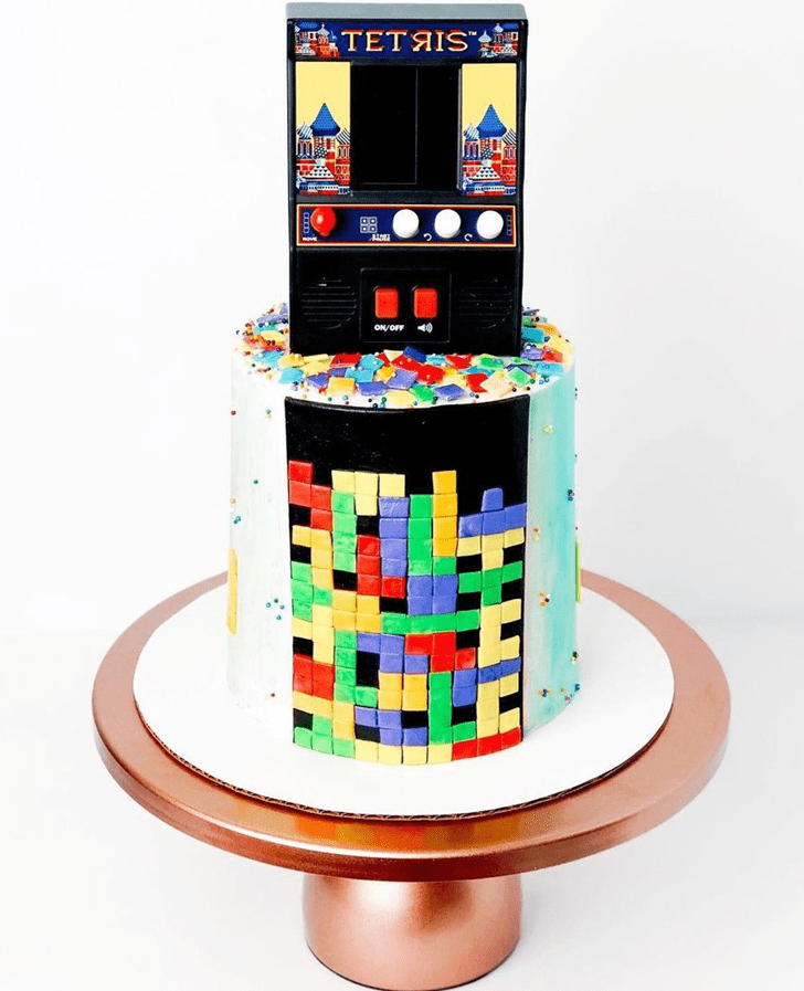 Tetris Birthday Cake Ideas Images (Pictures)
