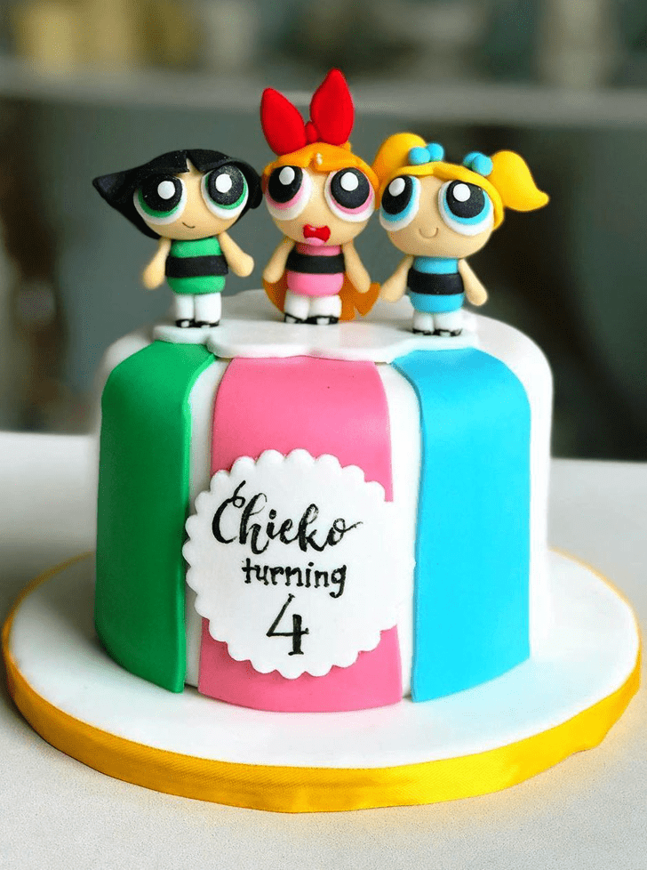 The Powerpuff Girls Birthday Cake Ideas Images (Pictures)
