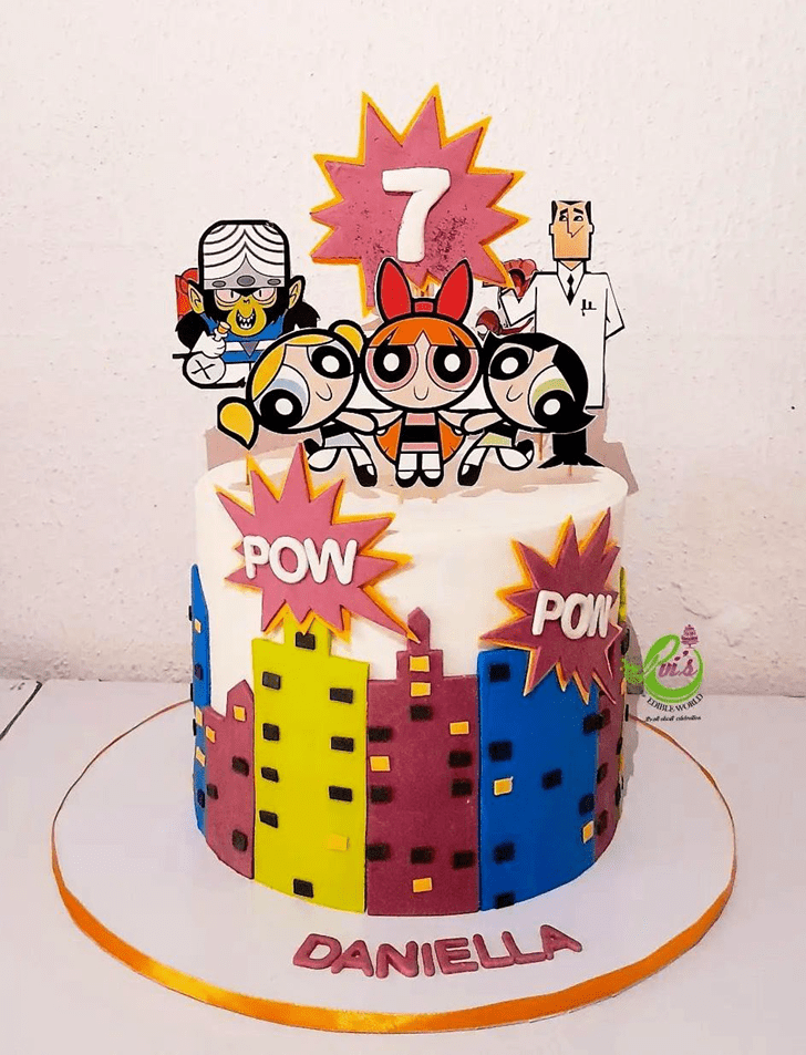 The Powerpuff Girls Birthday Cake Ideas Images (Pictures)