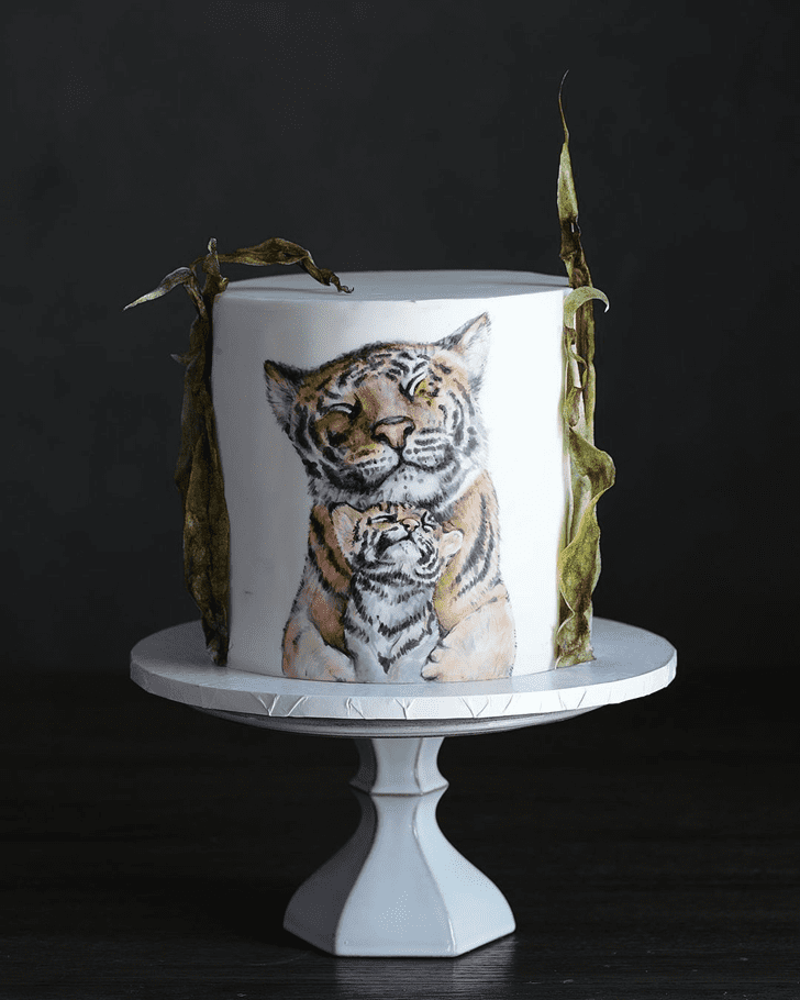 Tiger Birthday Cake Ideas Images (Pictures)