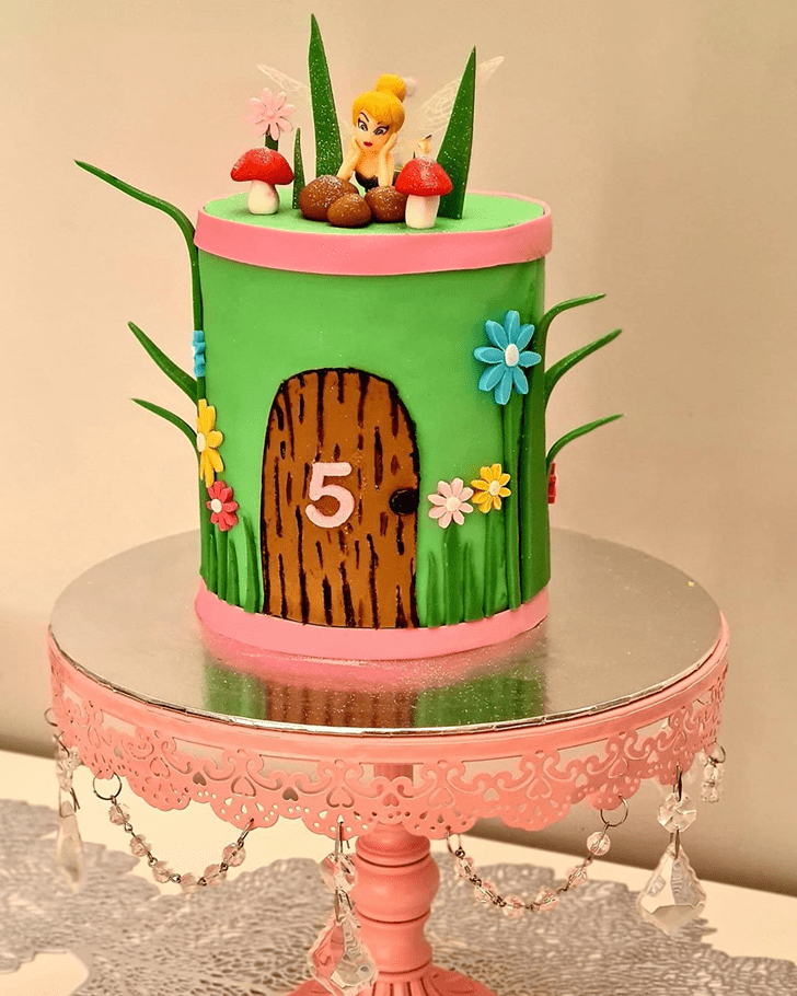 Tinker Bell Birthday Cake Ideas Images (Pictures)