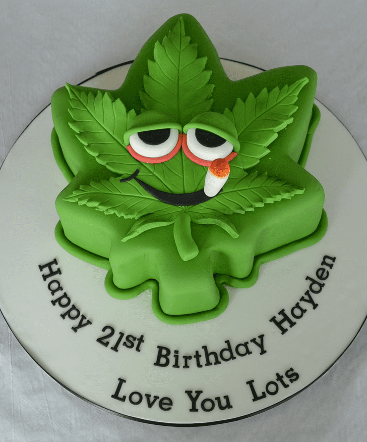 Weed Birthday Cake Ideas Images (Pictures)