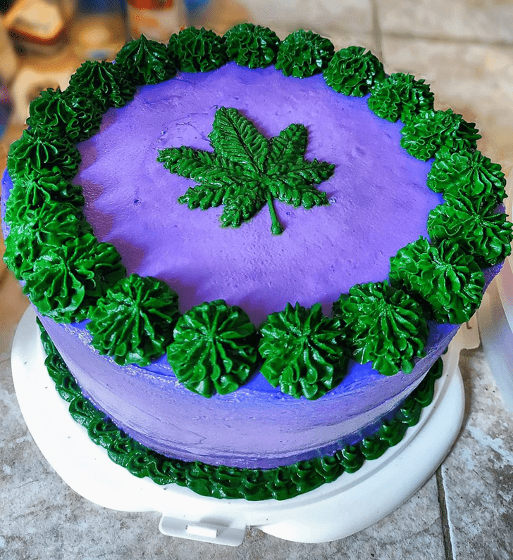 Weed Birthday Cake Ideas Images (Pictures)