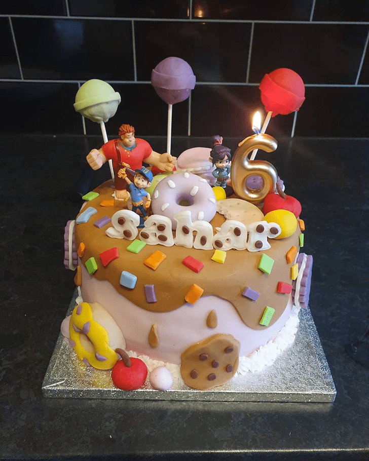 Wreck-It Ralph Birthday Cake Ideas Images (Pictures)